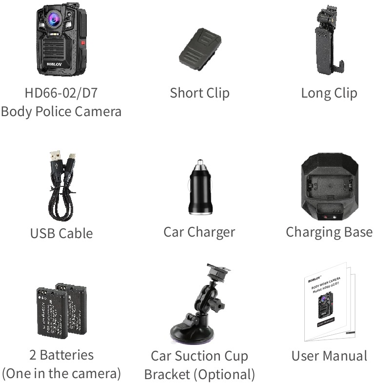 boblov HD66-02/D7 - BODY WORN CAMERA Manual | ManualsLib