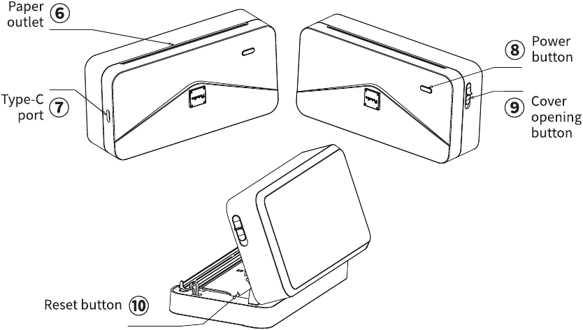 Phomemo M04AS - Mini Printer Quick Start Guide | ManualsLib
