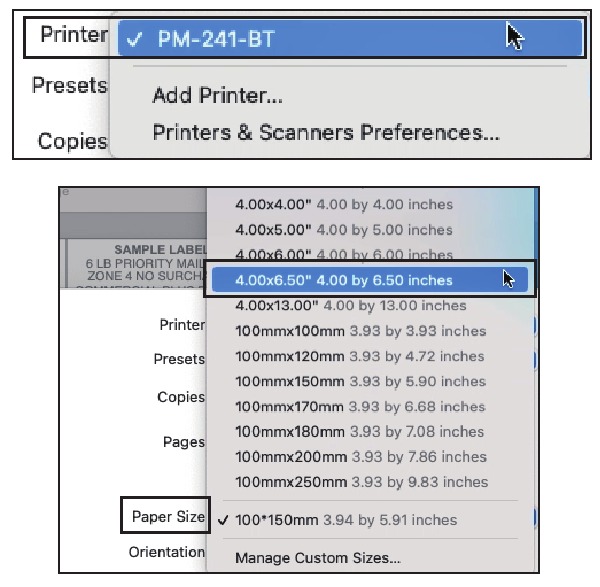 Phomemo PM-241-BT - Logistics Label Printer Manual | ManualsLib