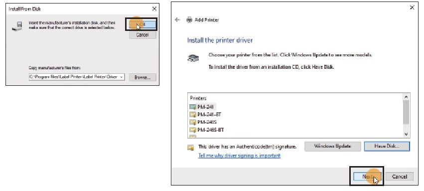 Phomemo PM-241-BT - Logistics Label Printer Manual | ManualsLib