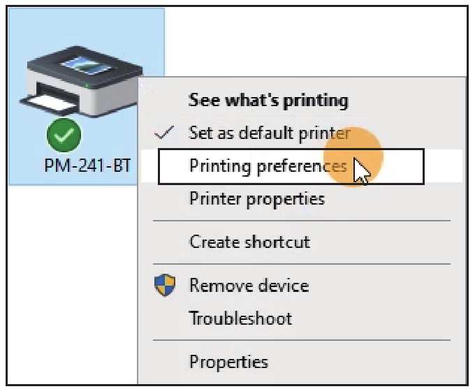 Phomemo PM-241-BT - Logistics Label Printer Manual | ManualsLib