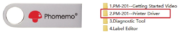 Phomemo PM-201 - Logistics Label Printer Quick Start Guide | ManualsLib