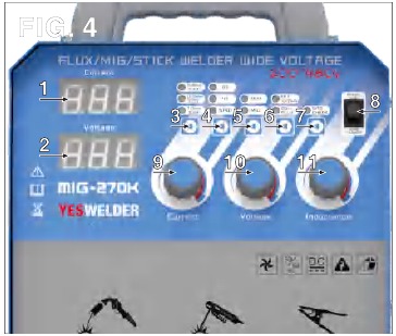 YESWELDER MIG-270K - Wide Voltage Multi-process Welder Manual | ManualsLib