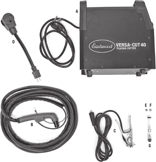 Eastwood VERSA-CUT 40 (59983) - AMP PLASMA CUTTER Manual | ManualsLib