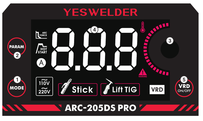 YESWELDER ARC-205DS PRO - Stick Welder Manual | ManualsLib