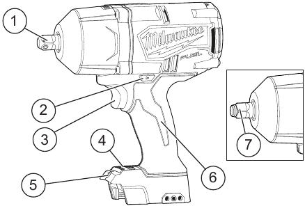 Milwaukee M18 FUEL 2766-20, 2767-20 - HIGH TORQUE IMPACT WRENCH Manual | ManualsLib