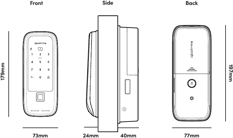 igloohome Gate Lock (RM2 / RM2F) - Smart Lock Manual | ManualsLib