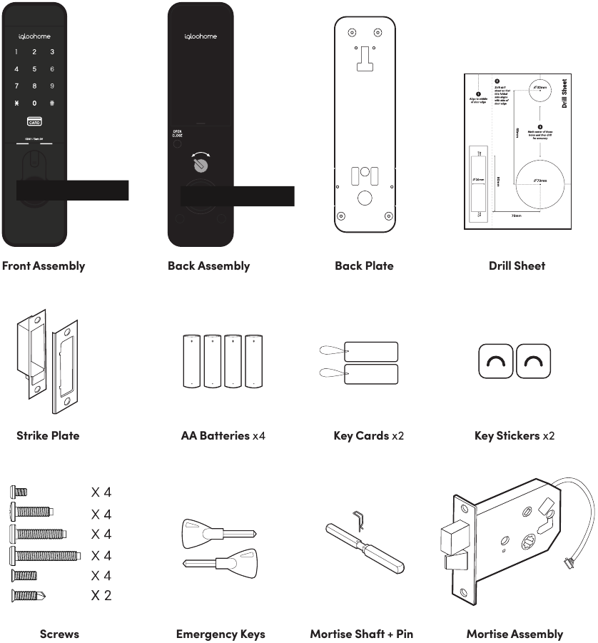 igloohome Smart Mortise (IGM1) - Smart Lock Manual | ManualsLib
