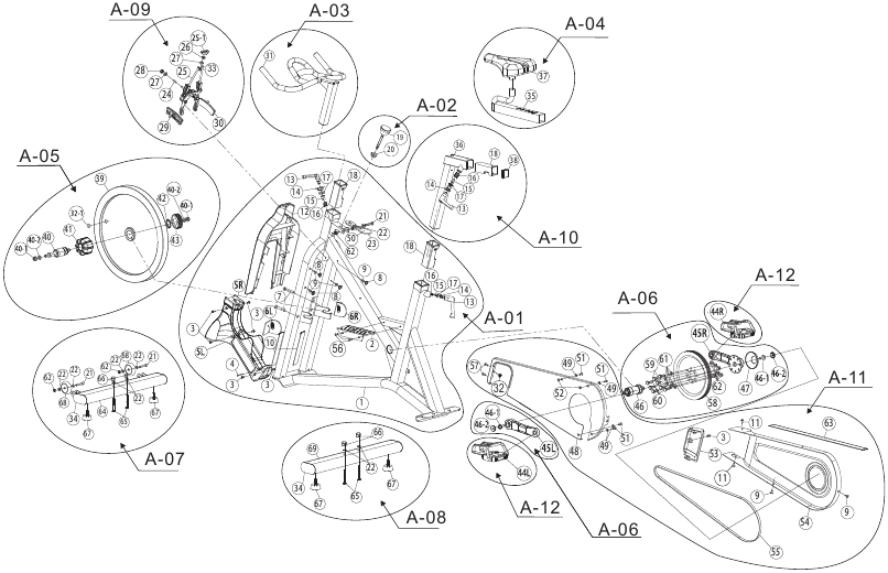 Horizon Fitness GR3, GR5, GR6 - INDOOR CYCLE Manual | ManualsLib