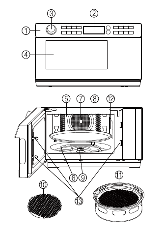 Galanz GTWHG12S1SA10, GTWHG12BKSA10 - ToastWave Manual | ManualsLib
