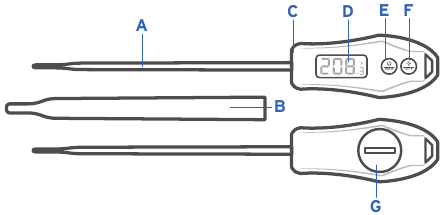 Etekcity EMT-100 - Digital Meat Thermometer Manual | ManualsLib