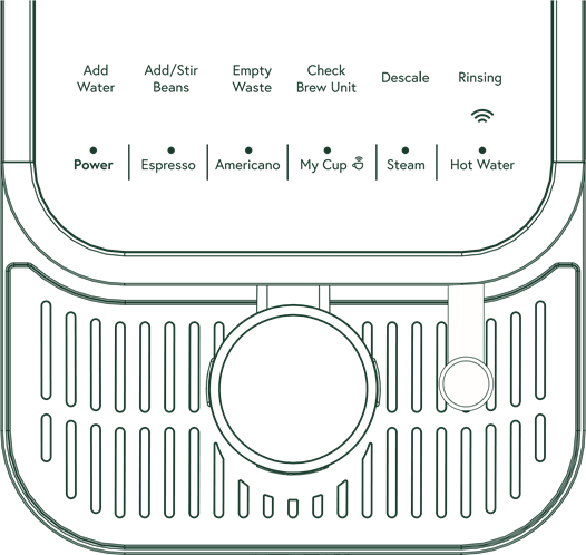 CAFE AFFETTO C7CEBAS4RW3 - Automatic Espresso Machine Manual | ManualsLib