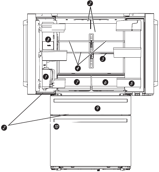 CAFE ENERGY STAR CGE29DP4TW2 - 28.7 Cu. Ft. Smart Refrigerator Manual ...