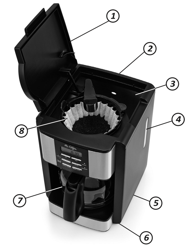 Mr. Coffee BVMC-EHX12BL-115, EHX JPX Series - Coffee Maker Manual ...