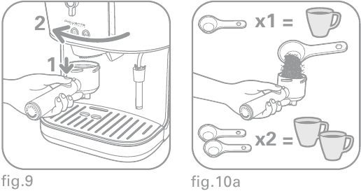 Rowenta SILVER ART ES460010 - Espresso Machine Manual | ManualsLib
