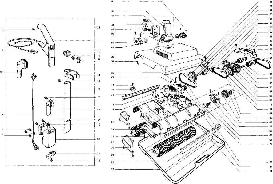 Sebo DUO Brush Machine - Vacuum Cleaner Manual | ManualsLib