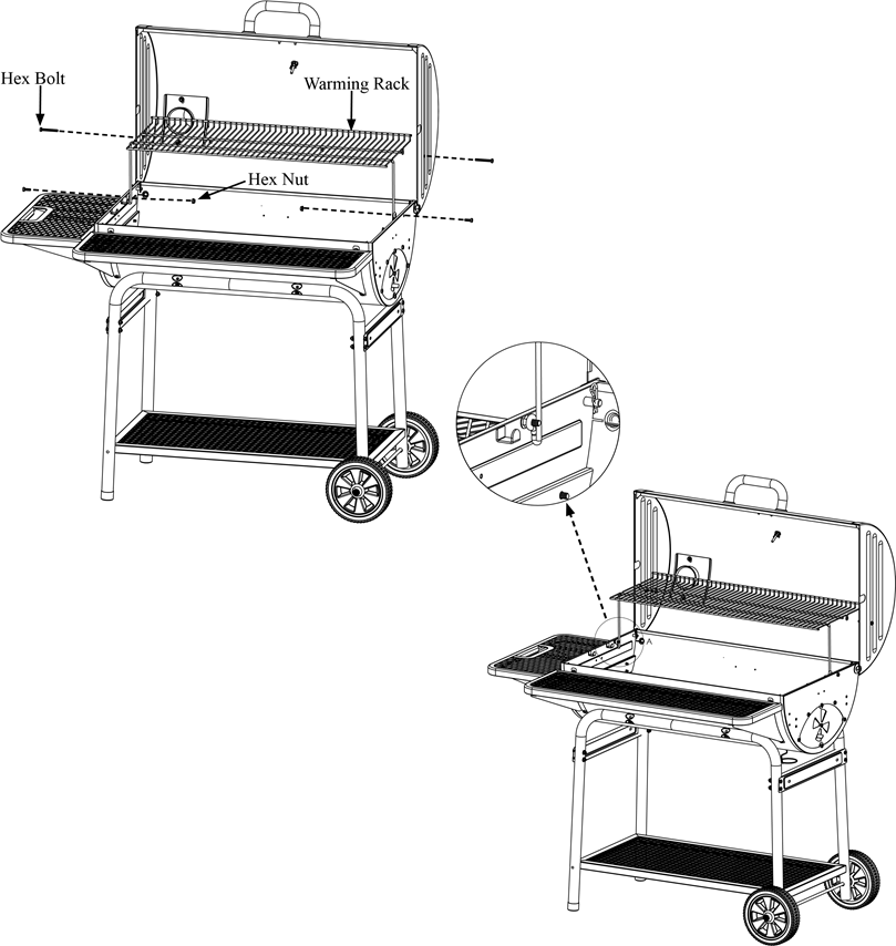 Char-Griller Pro Deluxe XL, 2735 - Charcoal Grill Manual | ManualsLib