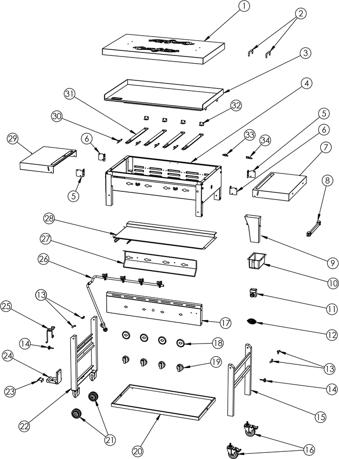 Char-Griller FlatIron 8036 - Gas Griddle Manual | ManualsLib