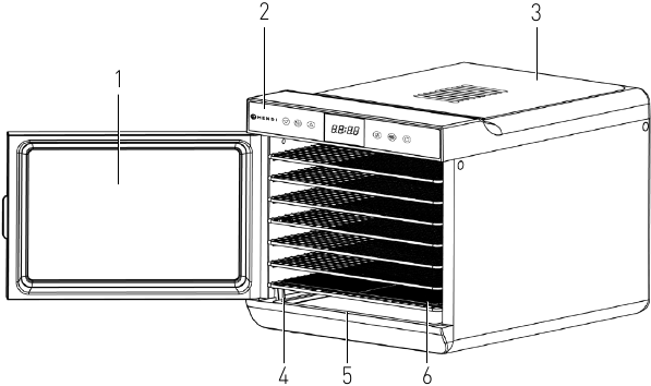 HENDI 229064 - FOOD DEHYDRATOR Manual | ManualsLib