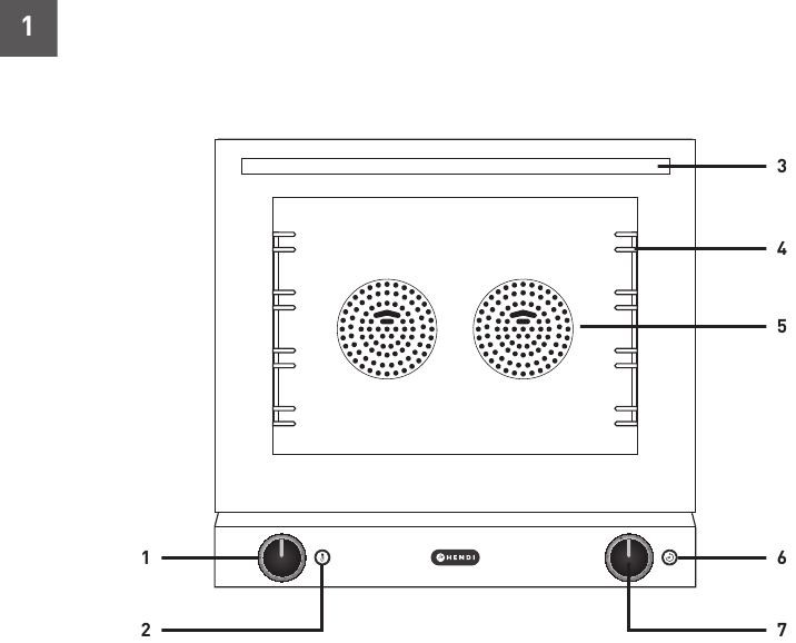 HENDI H90, 227060 - CONVECTION OVEN Manual | ManualsLib