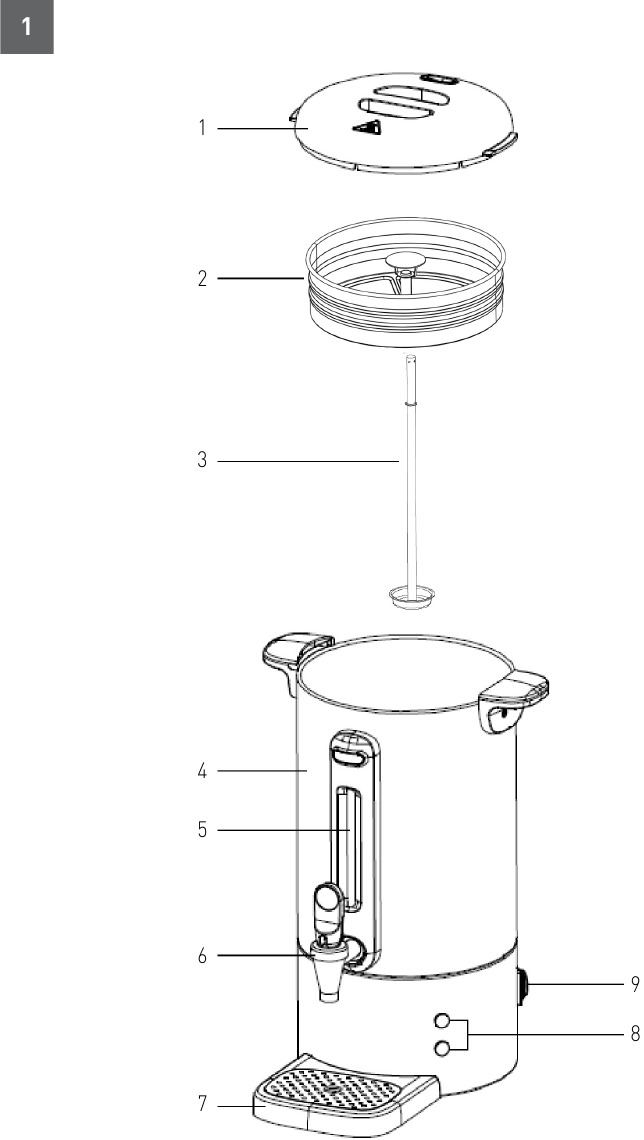 HENDI 211434, 211441, 211472, 211489 - PERCOLATOR Manual | ManualsLib