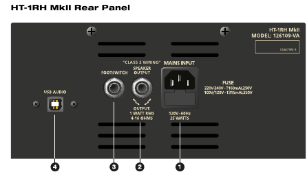 Blackstar HT-1R MkII, HT-1RH MkII - Guitar Combo Amplifier Manual ...