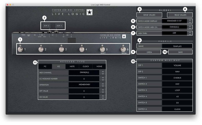 Blackstar LIVE LOGIC - USB MIDI CONTROLLER Manual | ManualsLib
