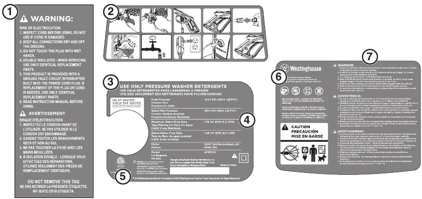 Westinghouse ePX3100, ePX3500 - Pressure Washer Manual | ManualsLib