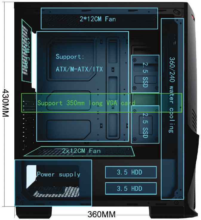 Apevia Crusader - Computer Case Manual | ManualsLib