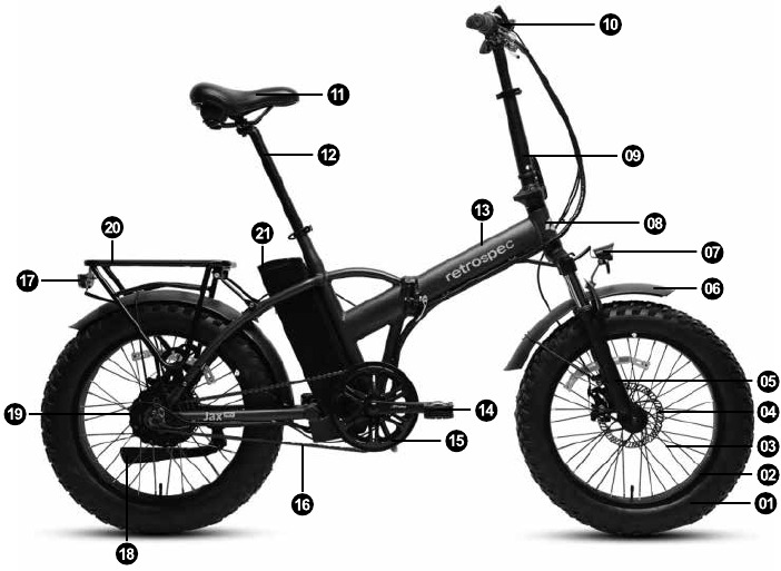 Retrospec Jax Rev - Electric Bike Manual | ManualsLib