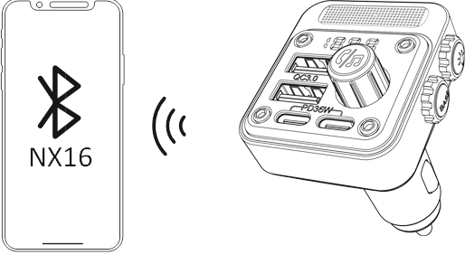 Nulaxy NX16 - FM Transmitter Manual | ManualsLib