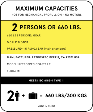 Retrospec Coaster 2 Person - Inflatable Kayak Manual | ManualsLib