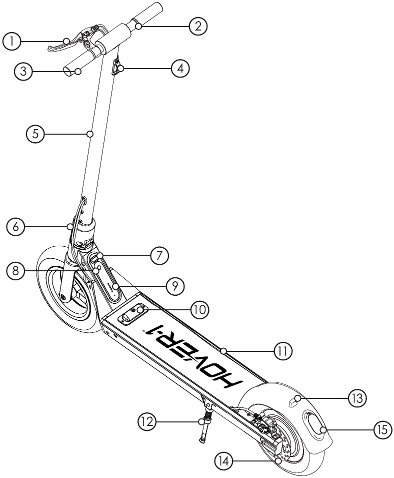 Hover-1 Engine (H1-ENGN) - Scooter Manual | ManualsLib