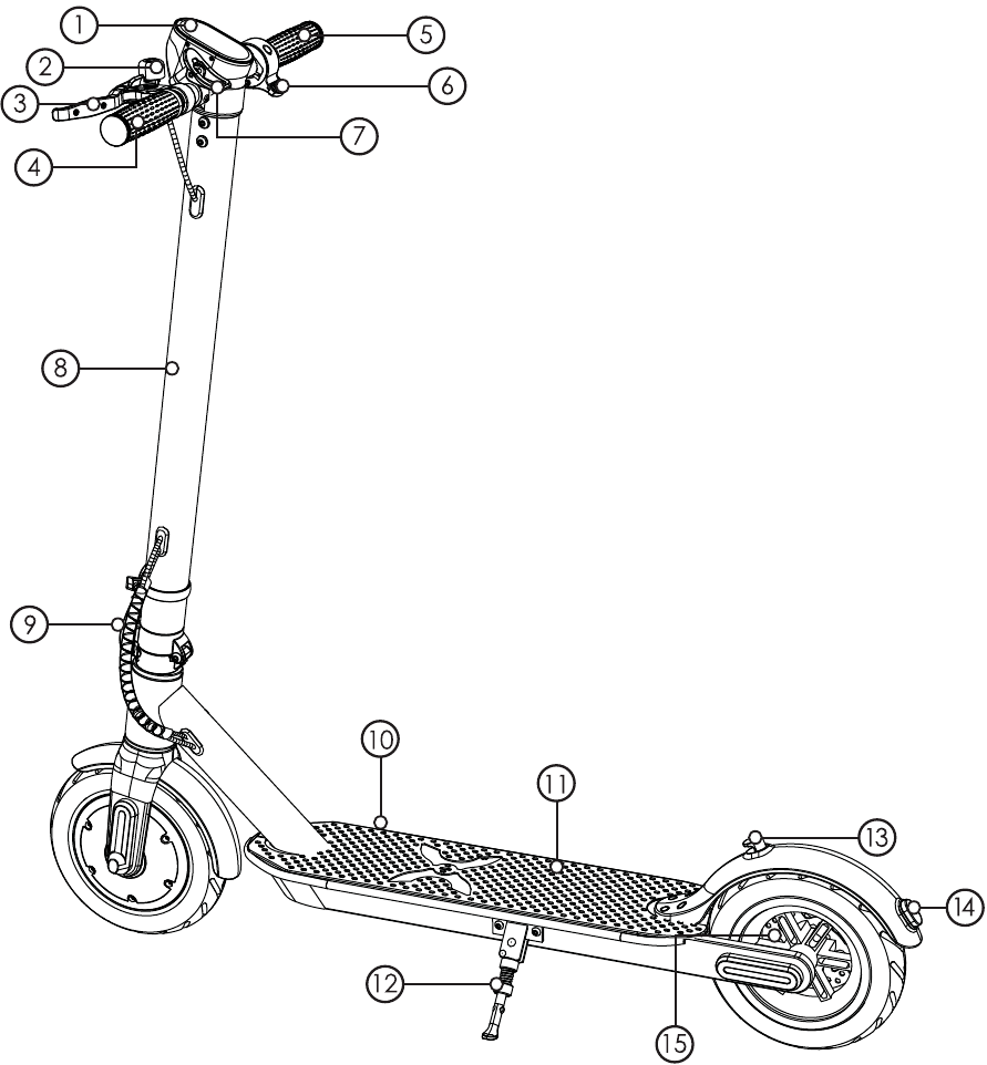 Hover-1 JOURNEY 2.0 (DSA-JN) - Scooter Manual | ManualsLib