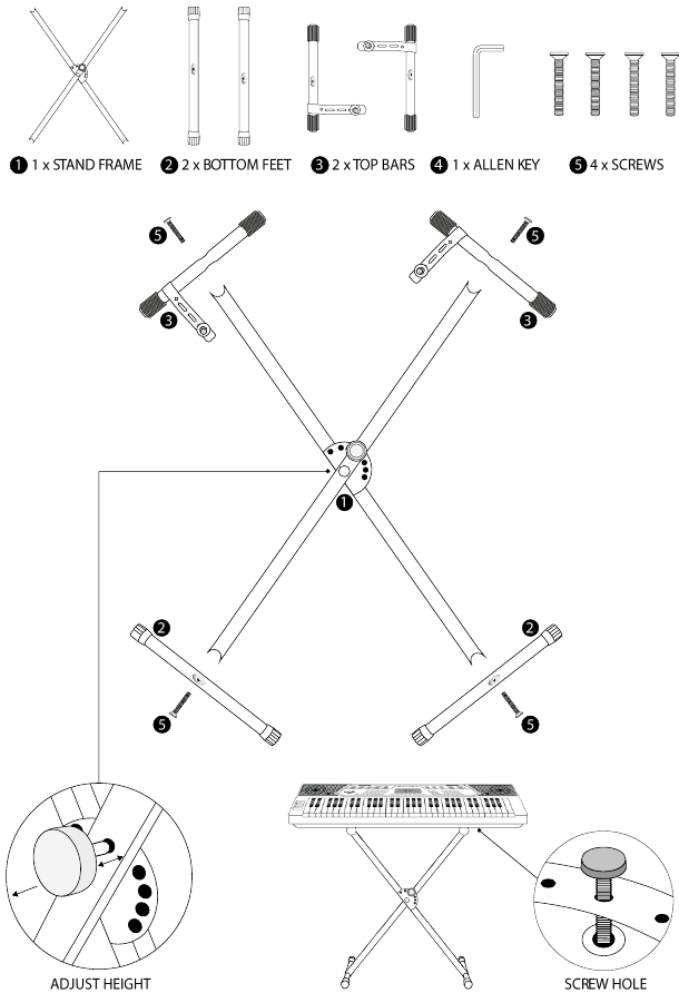 RockJam 5061 - 61 Key Keyboard Manual | ManualsLib
