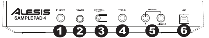 Alesis SamplePad 4 - Multipad Manual | ManualsLib