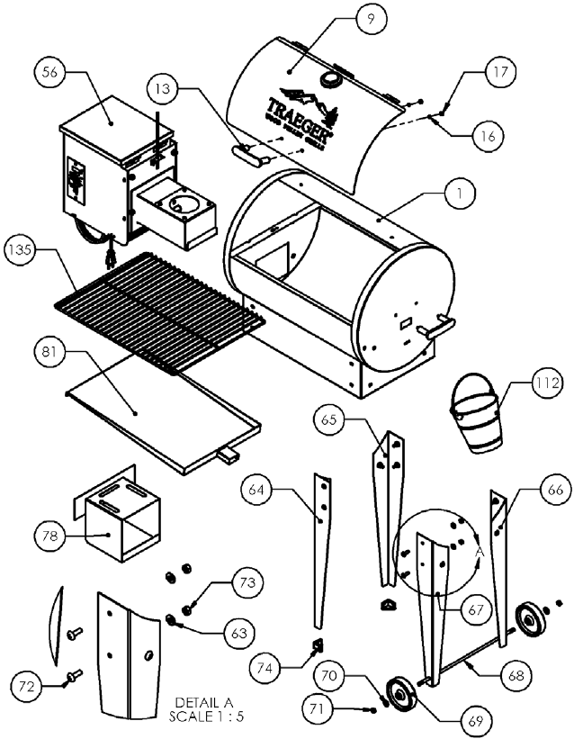 Traeger Lil Tex 22 TFB42LZB - GRILL-SMOKER Manual | ManualsLib