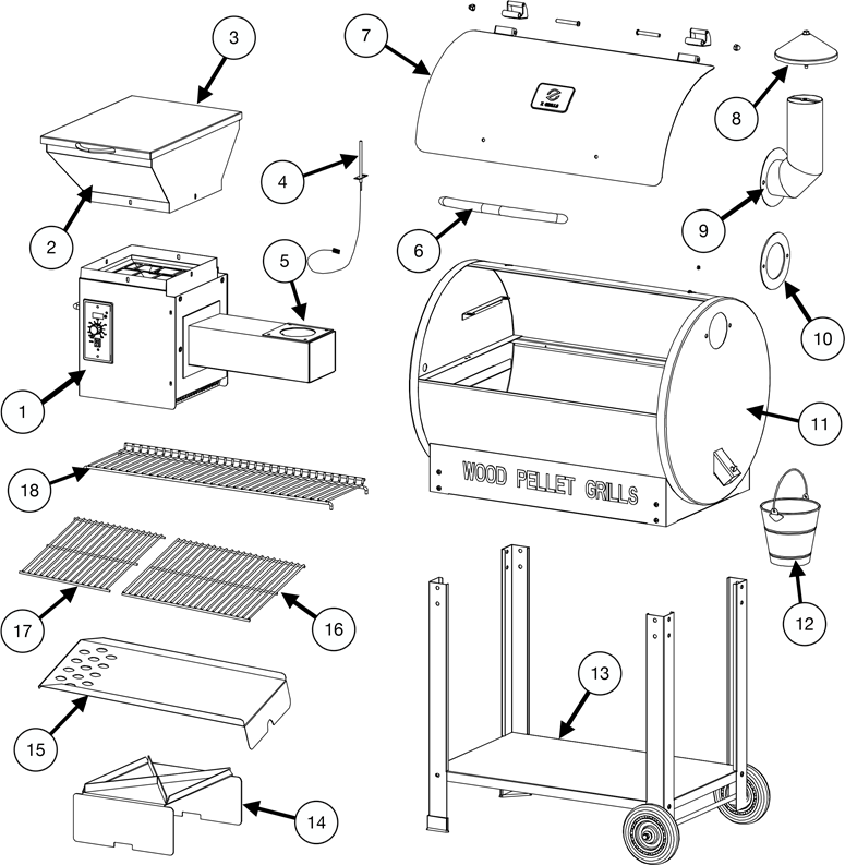 Z Grills 7002B - Smoker Grill Manual | ManualsLib