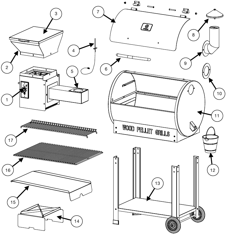 Z Grills Feed Life ZPG-7002B - Smoker Grill Manual | ManualsLib