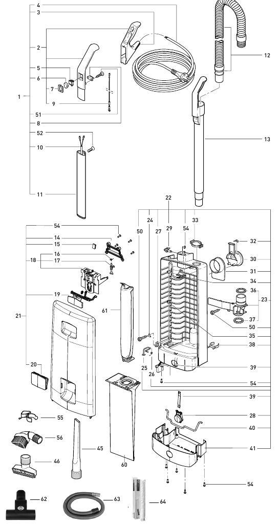 Sebo AUTOMATIC X7, AUTOMATIC X7 Premium, AUTOMATIC X8 - Vacuum Cleaner ...