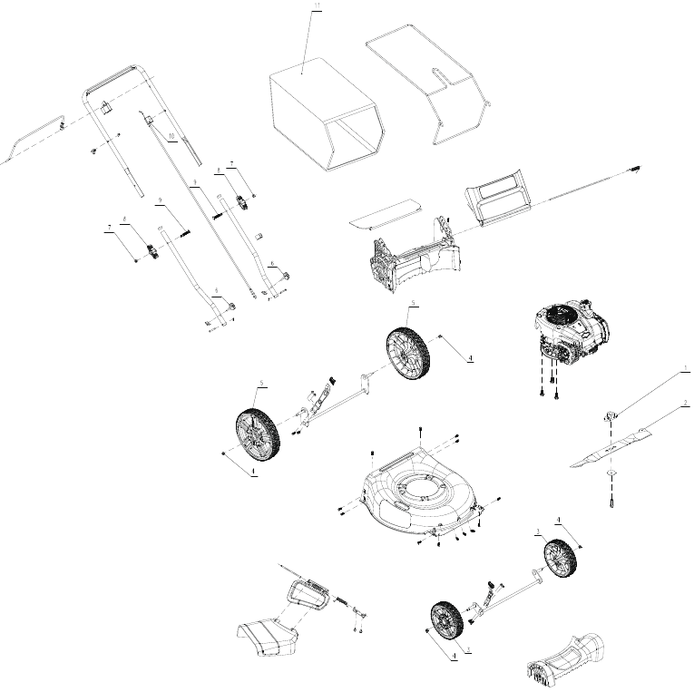 Senix LSPG-M7 - Lawn Mower Manual | ManualsLib