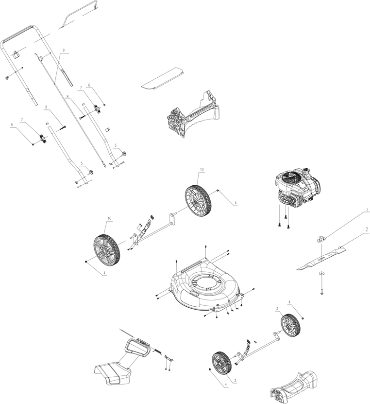 Senix LSPG-M4, LSPG-M6 - Lawn Mower Manual | ManualsLib