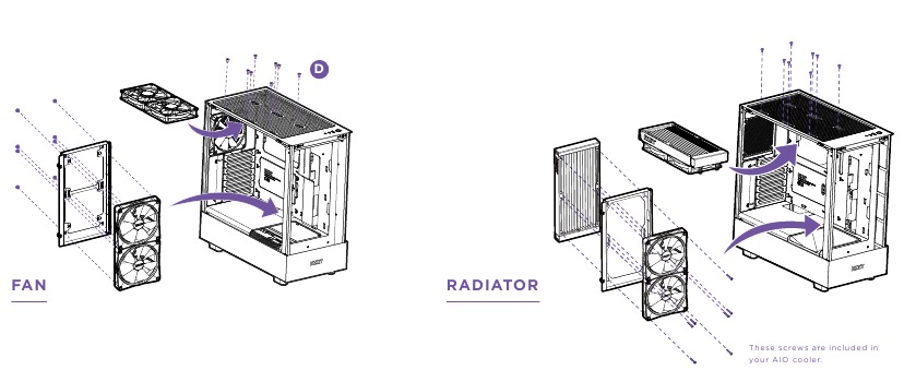 NZXT H5 FLOW - MID-TOWER AIRFLOW Case Manual | ManualsLib