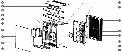 NZXT H9 ELITE - MID-TOWER Case Manual | ManualsLib