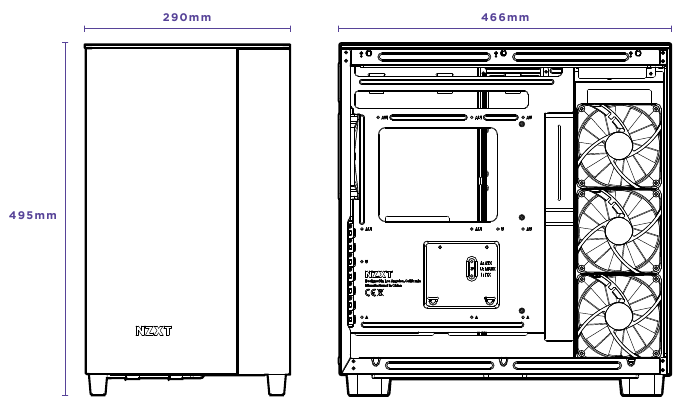 NZXT H9 FLOW - MID-TOWER AIRFLOW Case Manual | ManualsLib
