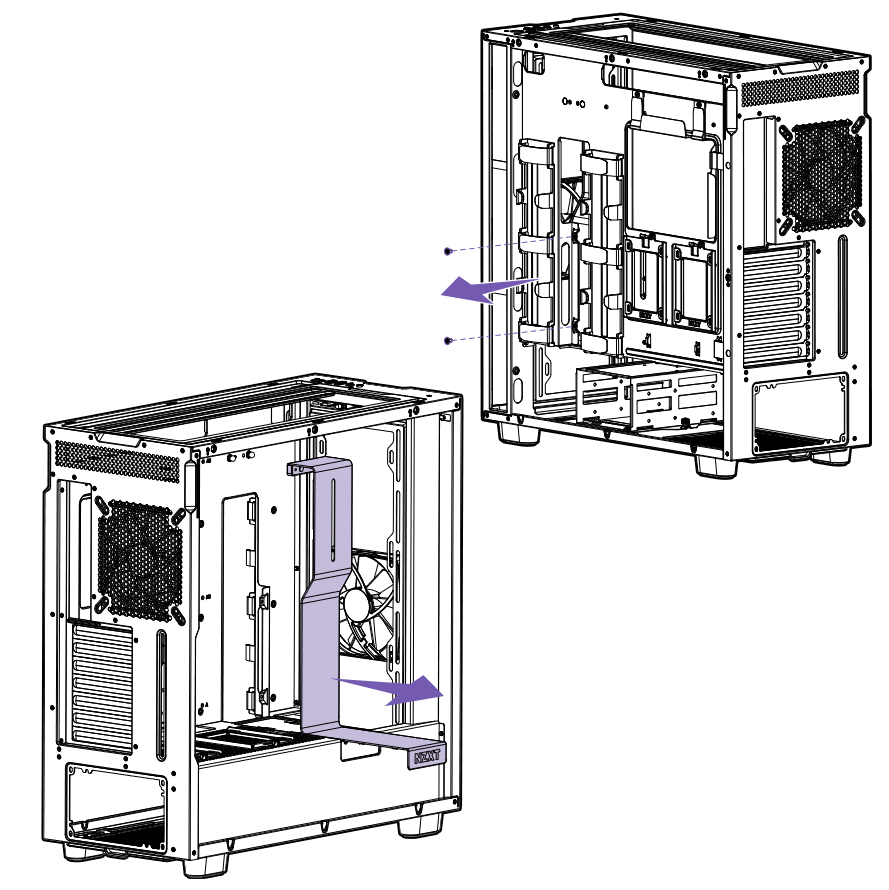 NZXT H7 FLOW RGB - MID-TOWER Case Manual | ManualsLib