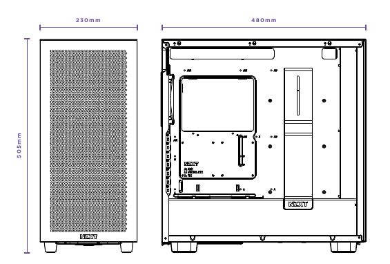 NZXT H7 FLOW - MID-TOWER Case Manual | ManualsLib