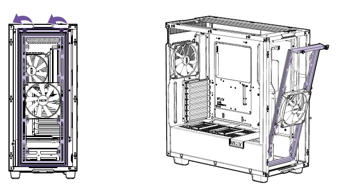 NZXT H7 FLOW - MID-TOWER Case Manual | ManualsLib
