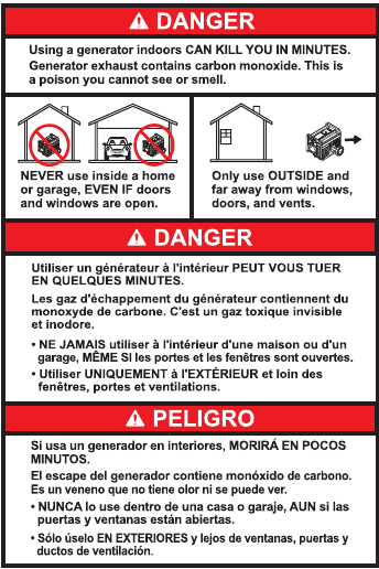 Generac GP Series GP6500, GP8000 - Portable Generator Manual | ManualsLib