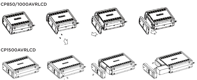 CyberPower CP850AVRLCD, CP1000AVRLCD, CP1350AVRLCD, CP1500AVRLCD ...